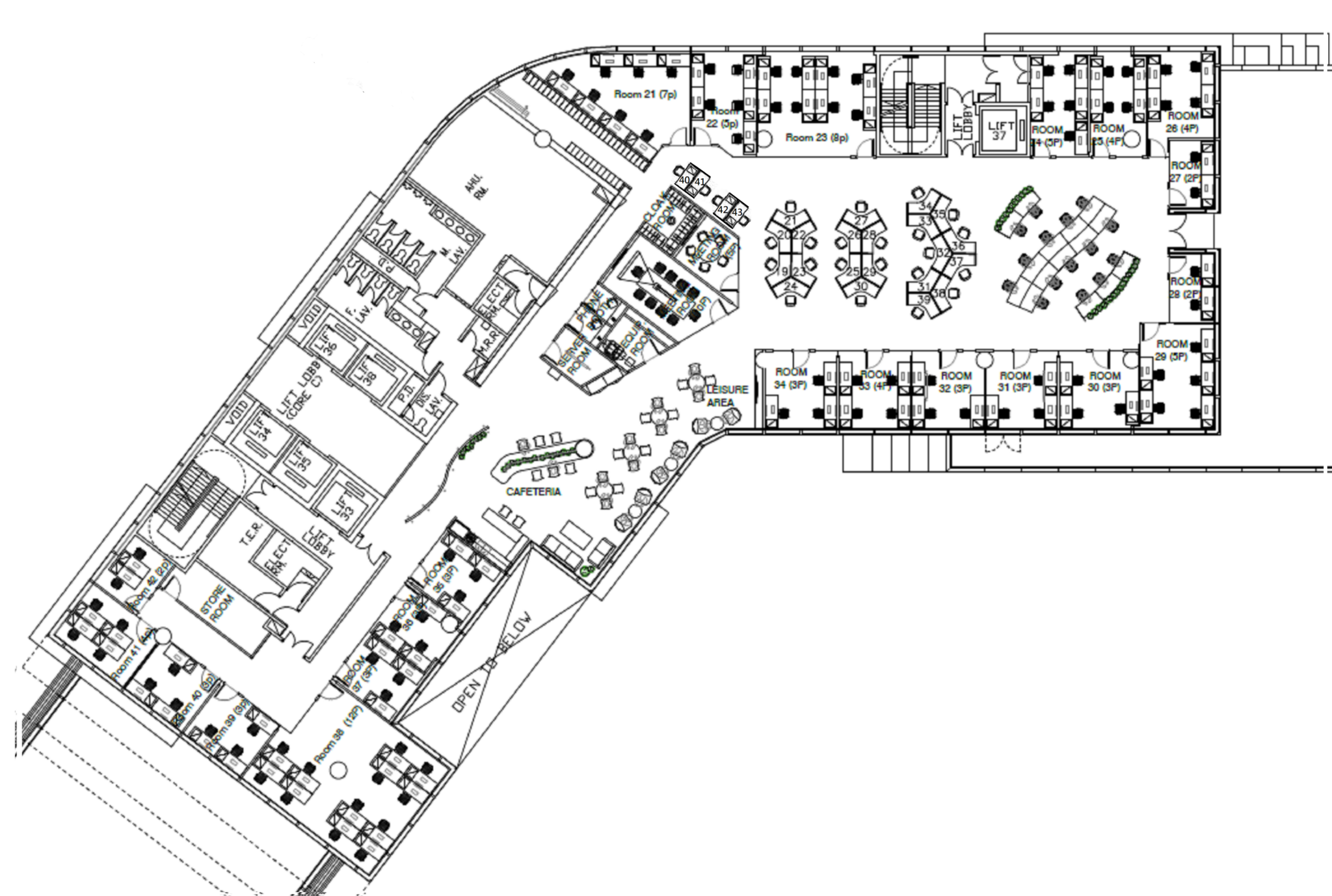 Office Room 31 (Smart-Space 3C_L8) – Cyberport – Smart Space